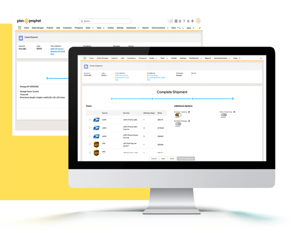 Shipment - PlanProphet